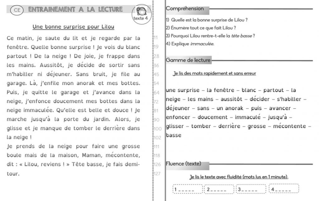 fluence 2 semaine 2 | Blogue de continuité pédagogique