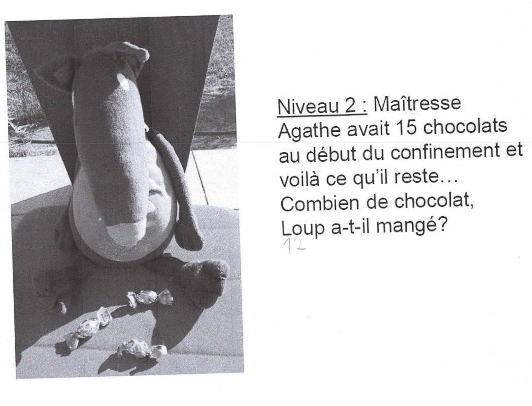 problème niveau 2 math Benjamin | Blogue de continuité pédagogique