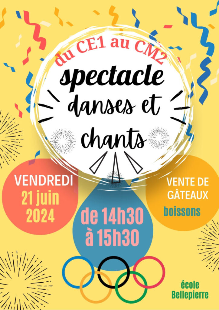 Spectacles de fin d’année | Application Bellepierre